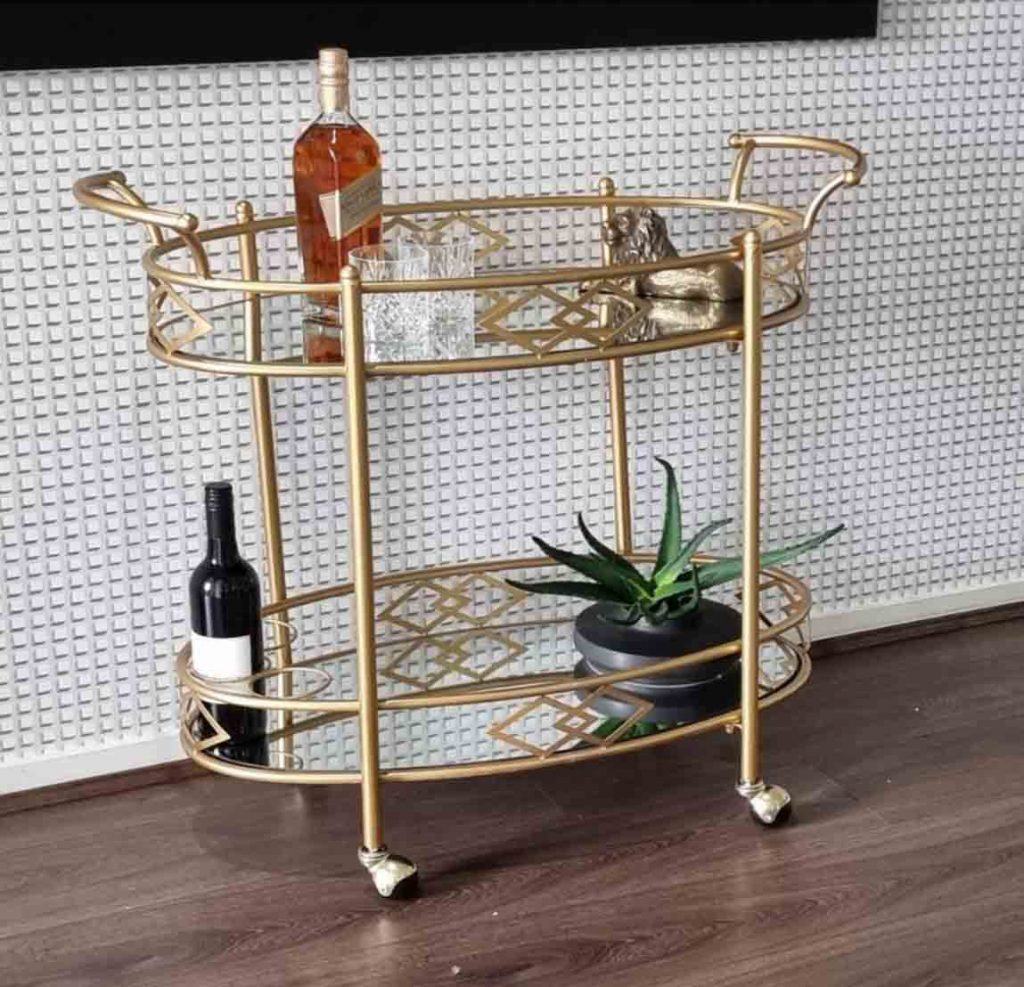 Trellis Bar Cart – SK Living